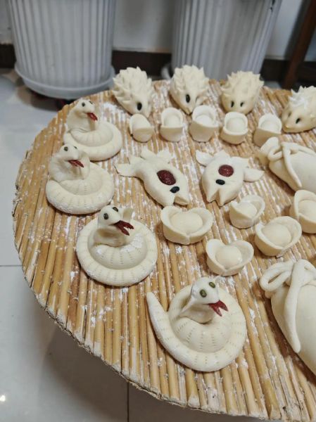 枣花馍的做法_枣花馍花样图片-第3张图片-山城妙识