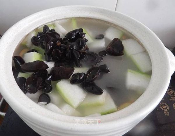 冬瓜木耳汤怎么做好喝_家常冬瓜木耳汤的做法大全-第3张图片-山城妙识