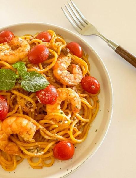 番茄虾仁意面怎么做_番茄虾仁意面需要哪些材料-第2张图片-山城妙识