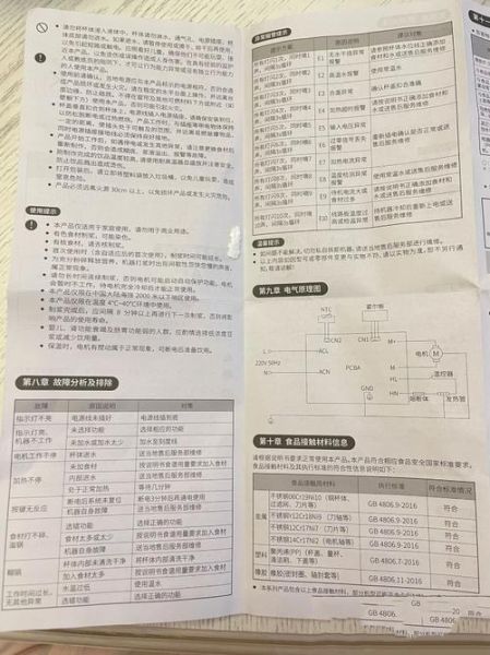 九阳豆浆机说明书下载_说明书丢了怎么办-第2张图片-山城妙识