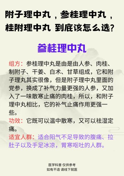 附子理中丸配方成分_附子理中丸有哪些药材-第2张图片-山城妙识