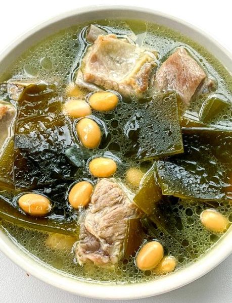 孕妇可以喝海带黄豆排骨汤吗_海带黄豆排骨汤孕妇做法-第1张图片-山城妙识