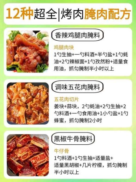 烧烤腌肉的方法与配料_烧烤腌肉用什么调料-第3张图片-山城妙识