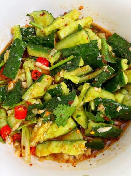 凉拌黄瓜怎么做才脆_正宗凉拌黄瓜的做法-第2张图片-山城妙识