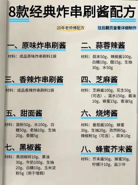 路边炸串调料酱怎么做_炸串酱料配方比例-第2张图片-山城妙识