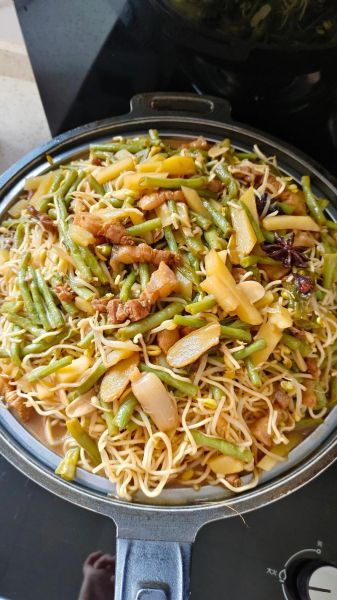 豆角蒸面条怎么做_豆角蒸面条需要蒸多久-第1张图片-山城妙识