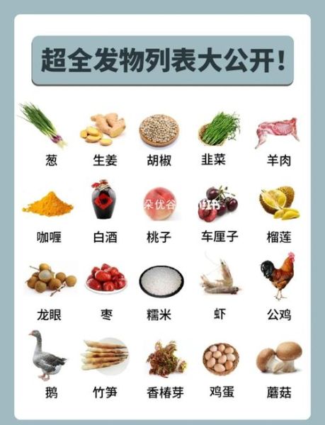 常见发物有哪些_发物大全一览表-第2张图片-山城妙识 常见发物有哪些_发物大全一览表-第2张图片-山城妙识