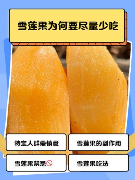 吃雪莲果的禁忌_雪莲果哪些人不能吃-第2张图片-山城妙识
