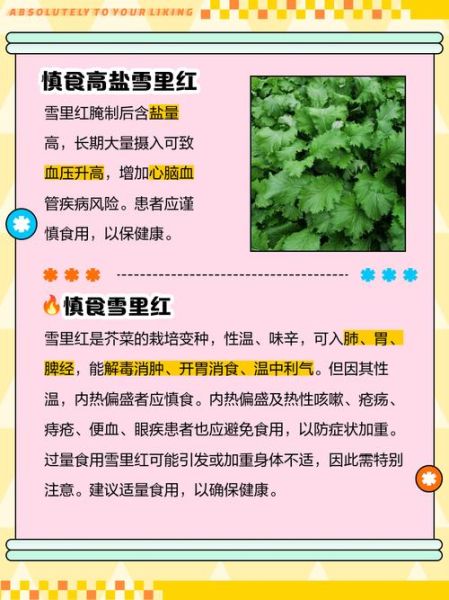 雪里红营养价值_雪里红食用禁忌-第2张图片-山城妙识