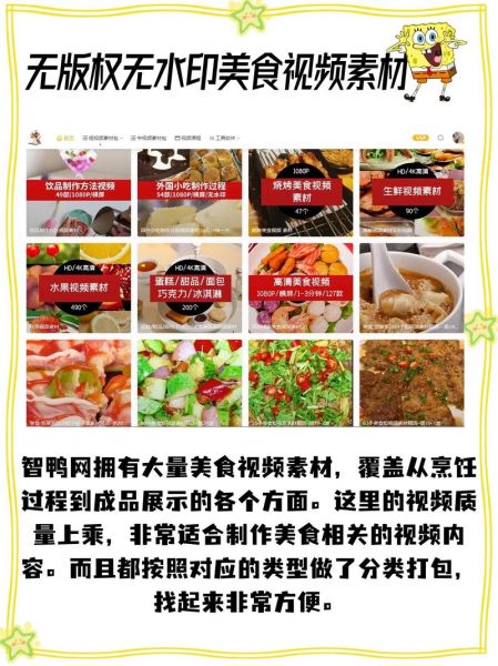 美食视频素材哪里找_如何挑选高清无版权-第1张图片-山城妙识