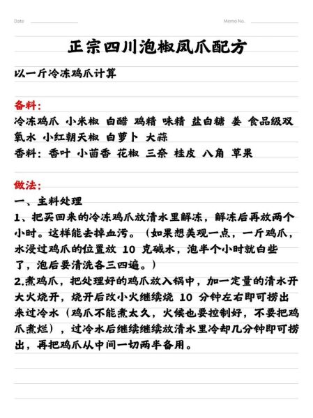 泡椒凤爪怎么做才够味_正宗川味泡椒凤爪配方-第2张图片-山城妙识