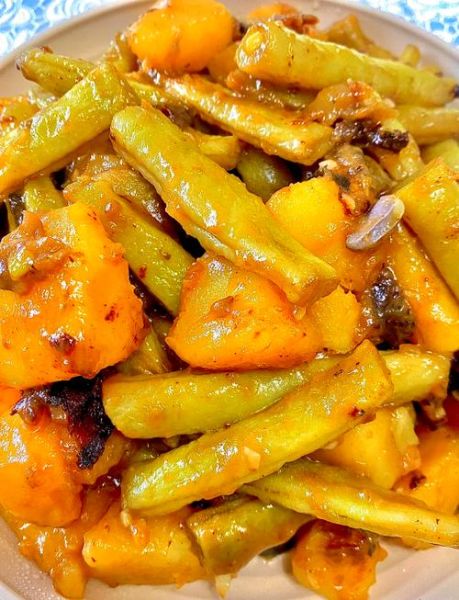 茄子炖豆角的家常做法_茄子炖豆角怎么做好吃-第1张图片-山城妙识