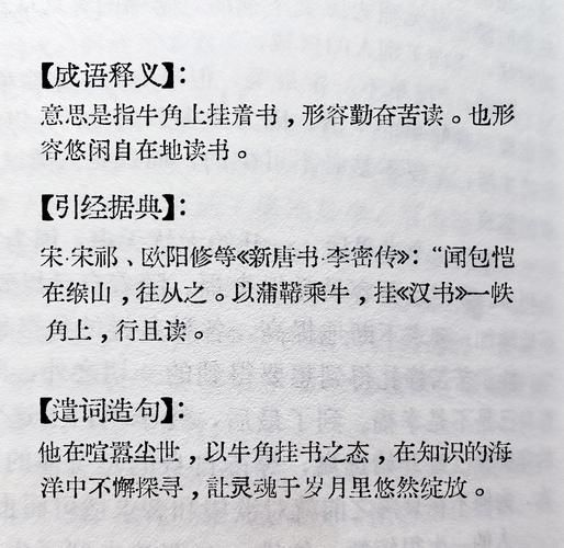 牛角挂书是什么典故_如何高效利用碎片时间读书-第1张图片-山城妙识