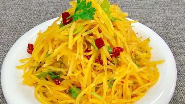 炝拌土豆丝怎么做才脆_炝拌土豆丝焯水几分钟-第1张图片-山城妙识