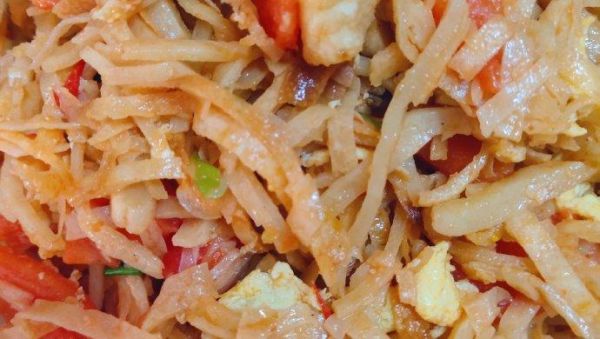 西红柿鸡蛋炒饼怎么做_西红柿鸡蛋炒饼的家常做法-第1张图片-山城妙识