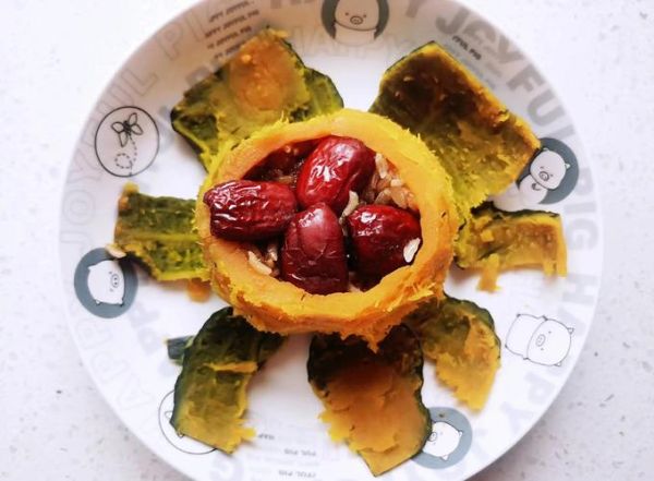 南瓜八宝饭怎么做_正宗做法窍门-第2张图片-山城妙识