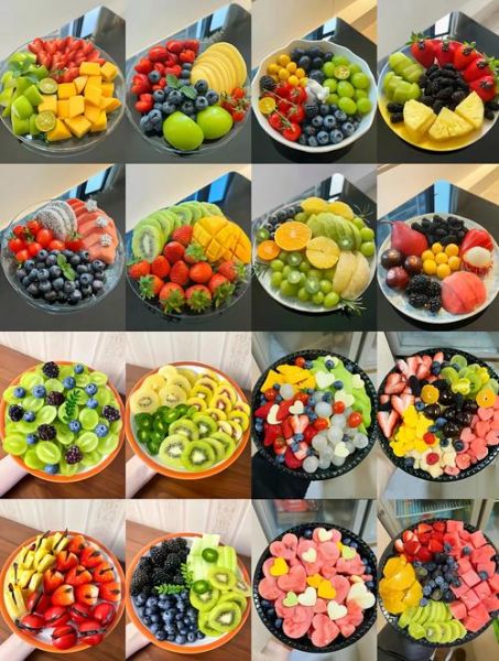 水果拼盘造型图片大全_怎么摆盘好看-第2张图片-山城妙识