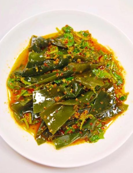 凉拌海带结怎么做好吃又简单_海带结焯水几分钟-第1张图片-山城妙识