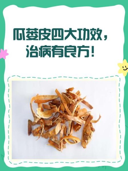 瓜蒌皮的作用与功效_瓜蒌皮能治什么病-第1张图片-山城妙识
