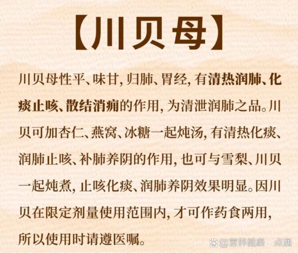 川贝副作用有哪些_川贝禁忌人群-第2张图片-山城妙识