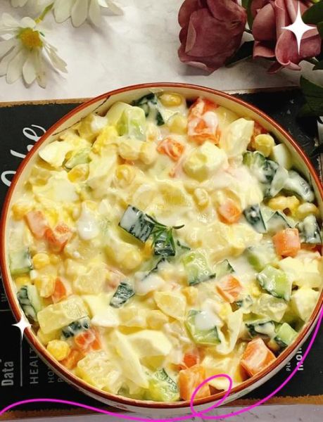 酸奶沙拉怎么做_水果搭配技巧-第2张图片-山城妙识