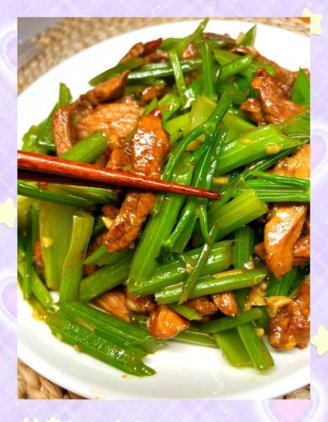 芹菜炒肉片怎么做_芹菜炒肉片家常做法-第1张图片-山城妙识