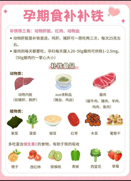 孕妇补铁吃什么好_孕妇缺铁对胎儿有什么影响-第3张图片-山城妙识