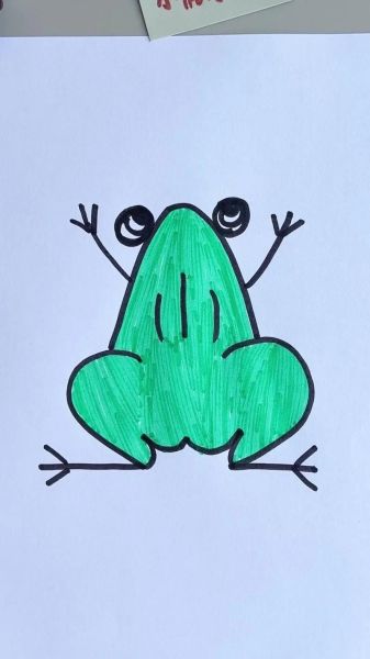 青蛙图片大全卡通_青蛙卡通图怎么画-第1张图片-山城妙识