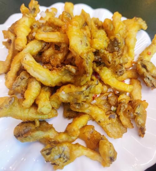 椒盐蘑菇怎么做_椒盐蘑菇的做法窍门-第1张图片-山城妙识