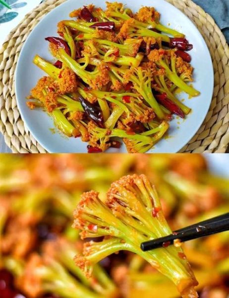 素炒干锅菜花怎么做_干锅菜花正宗做法-第1张图片-山城妙识