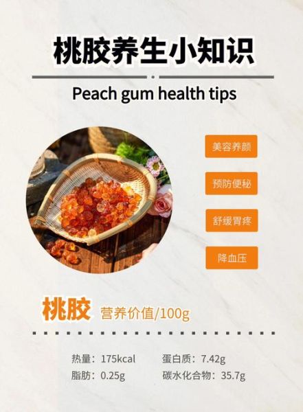 桃胶的功效与作用禁忌_桃胶怎么吃-第1张图片-山城妙识