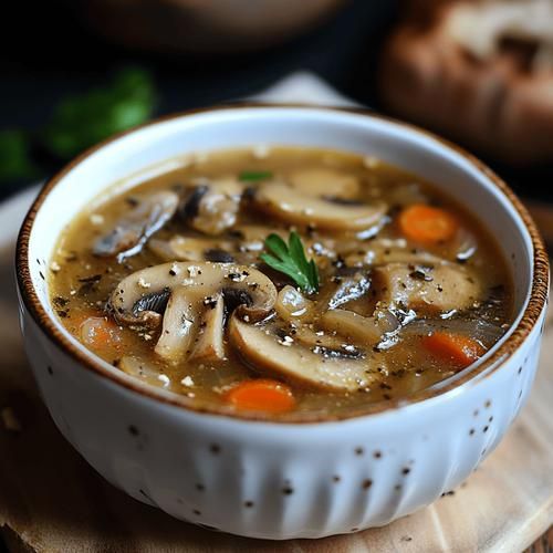 鸡肉蘑菇浓汤怎么做_家常浓汤配方-第1张图片-山城妙识