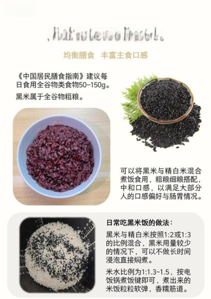黑米减肥能吃吗_黑米减肥的正确吃法-第1张图片-山城妙识