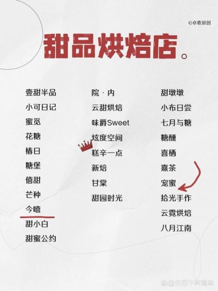 烘焙店名字怎么取_有创意的烘焙店名字大全-第2张图片-山城妙识