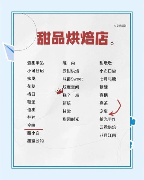 烘焙店名字怎么取_有创意的烘焙店名字大全-第1张图片-山城妙识