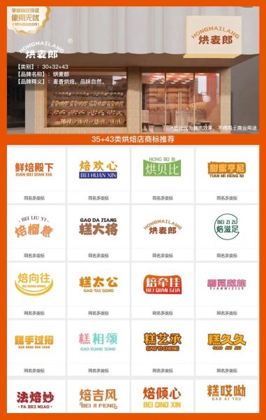 烘焙店名字怎么取_有创意的烘焙店名字大全-第3张图片-山城妙识