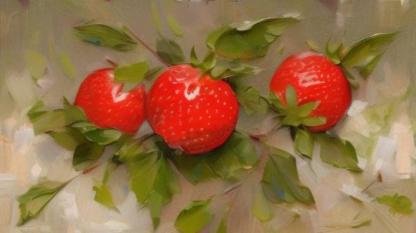 草莓图片大全大图_如何挑选高清草莓壁纸-第3张图片-山城妙识