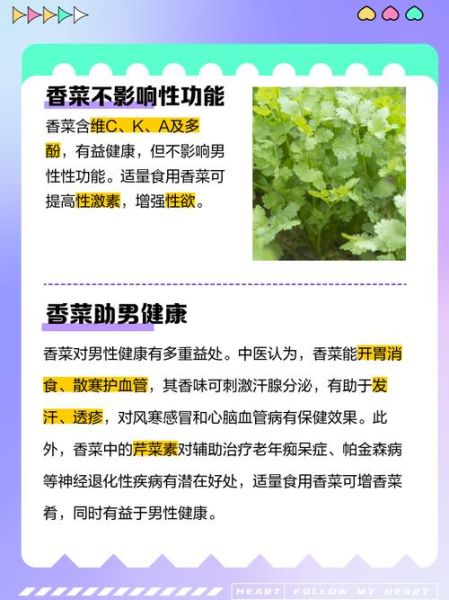 男人吃香菜会影响性功能吗_香菜杀精是真的吗-第1张图片-山城妙识