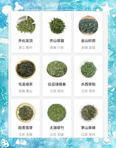 绿茶十大品种有哪些_如何区分口感与香气-第1张图片-山城妙识