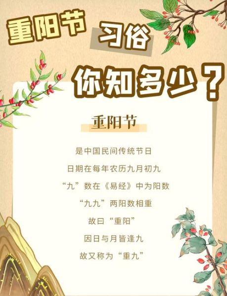 重阳节是怎么来的_重阳节为什么要登高-第3张图片-山城妙识