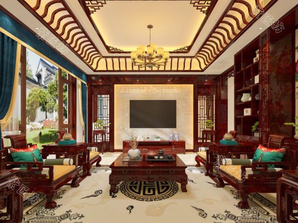 中式风格装修效果图_如何打造传统韵味-第2张图片-山城妙识