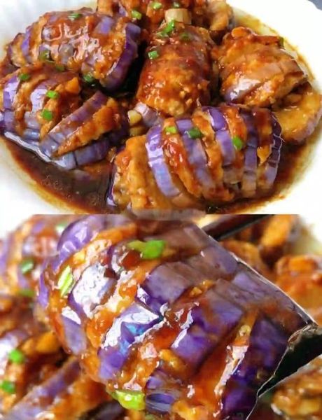 茄子中间放肉怎么做好吃_茄子酿肉的家常做法-第1张图片-山城妙识