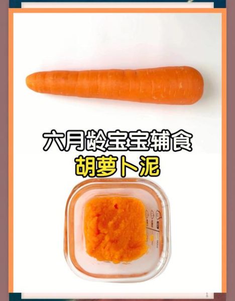 胡萝卜辅食怎么做_胡萝卜泥几个月能吃-第1张图片-山城妙识