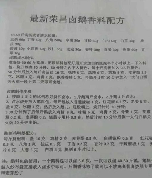 卤肉怎么做_卤肉要哪些配料-第3张图片-山城妙识