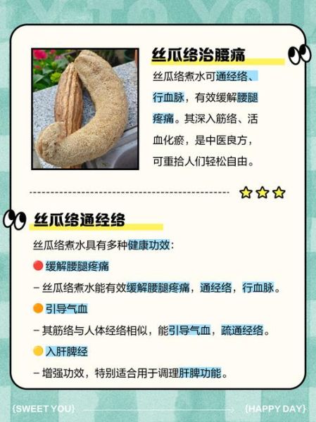 丝瓜络煮水的副作用_哪些人不能喝-第2张图片-山城妙识