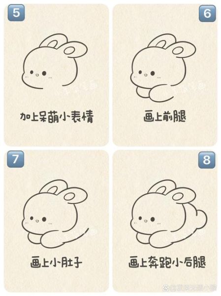 兔子怎么画_123画兔子步骤-第2张图片-山城妙识