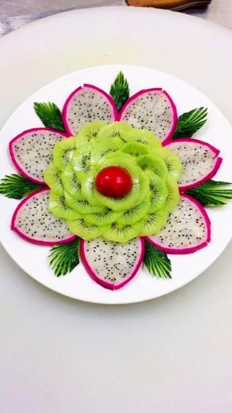 火龙果拼盘怎么做_火龙果拼盘图片大全-第3张图片-山城妙识