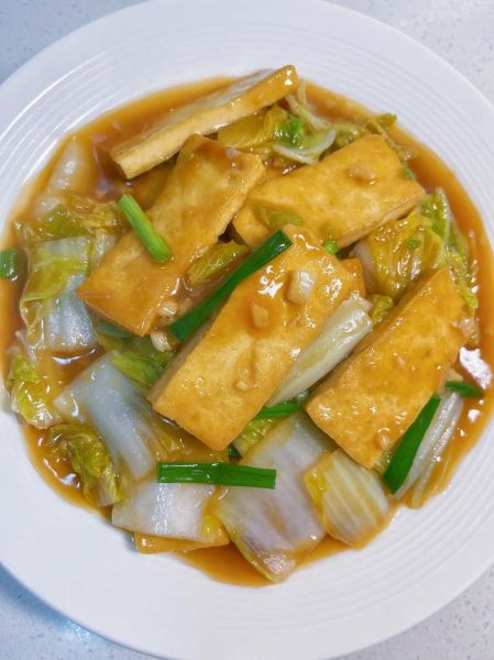 白菜豆腐怎么炒_白菜豆腐炒多久才入味-第2张图片-山城妙识