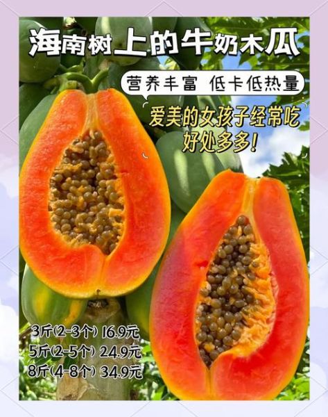 红心木瓜热量高吗_红心木瓜怎么吃最营养-第1张图片-山城妙识