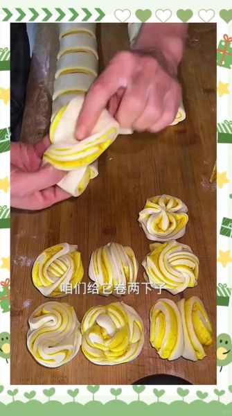 花卷怎么捏才松软_花卷捏法图解步骤-第3张图片-山城妙识